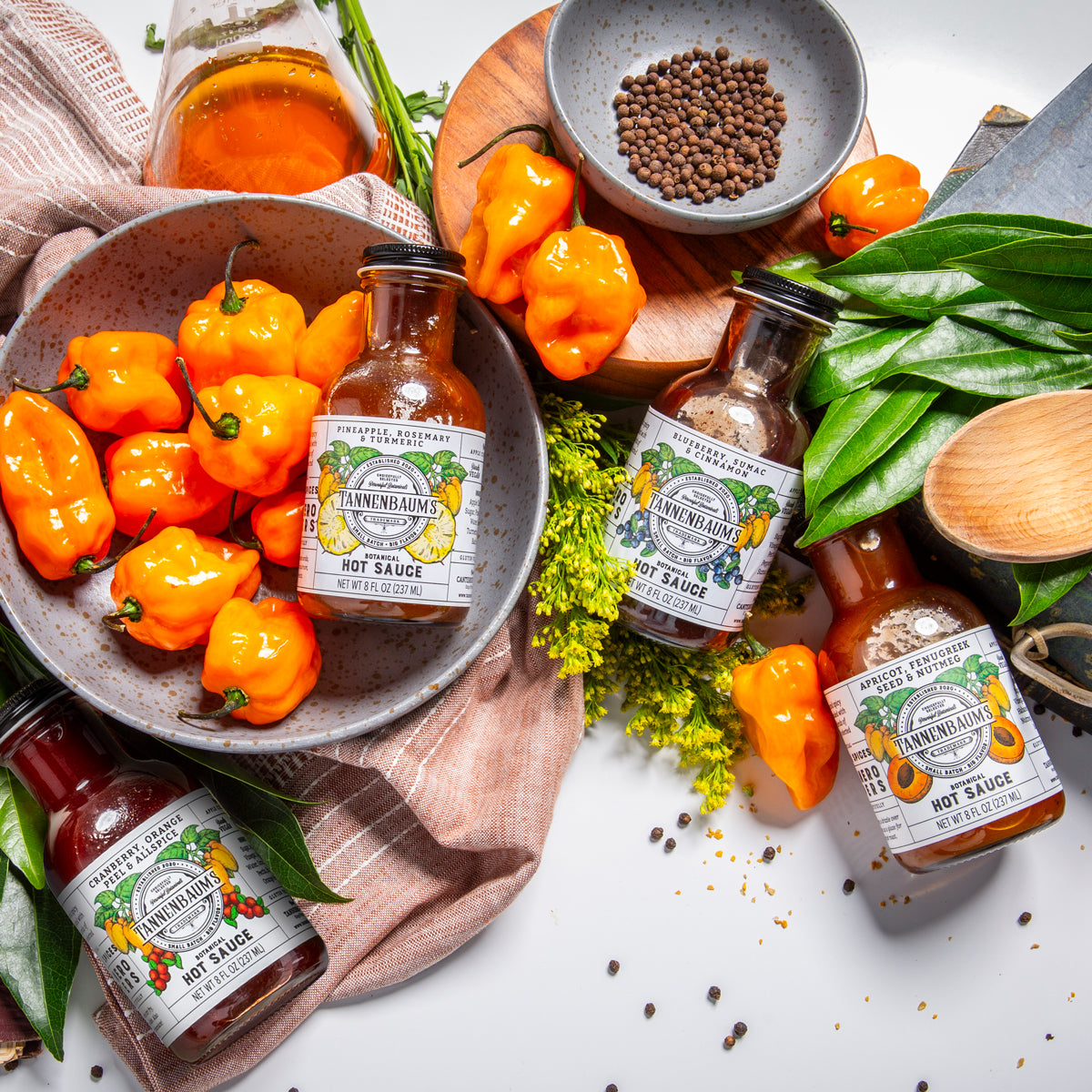 Spice Up Your Gifting Game with Tannenbaum’s Botanical Hot Sauces ...